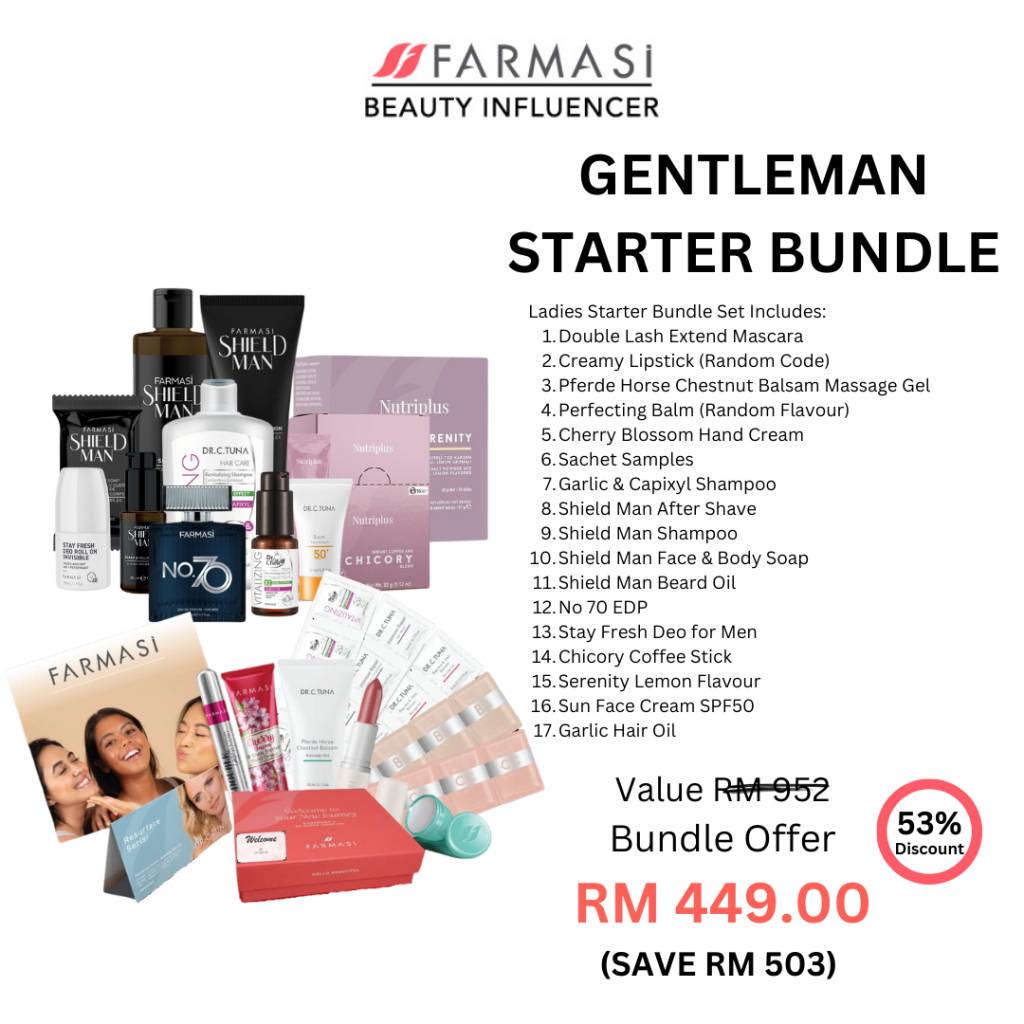 Starter Kit Gentleman - FARMASi Malaysia